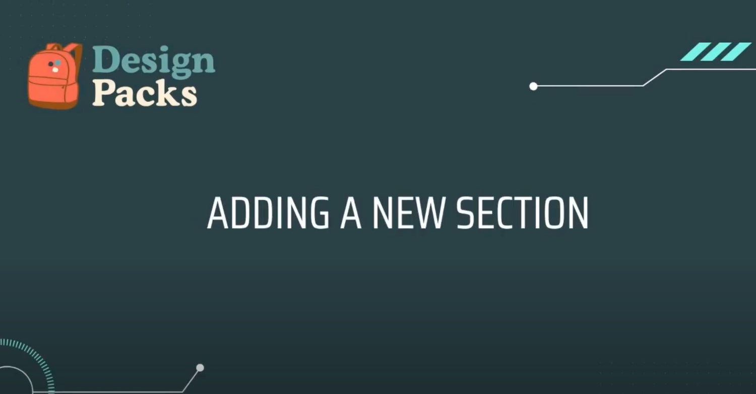 Tutorials – 🎒 Design Packs